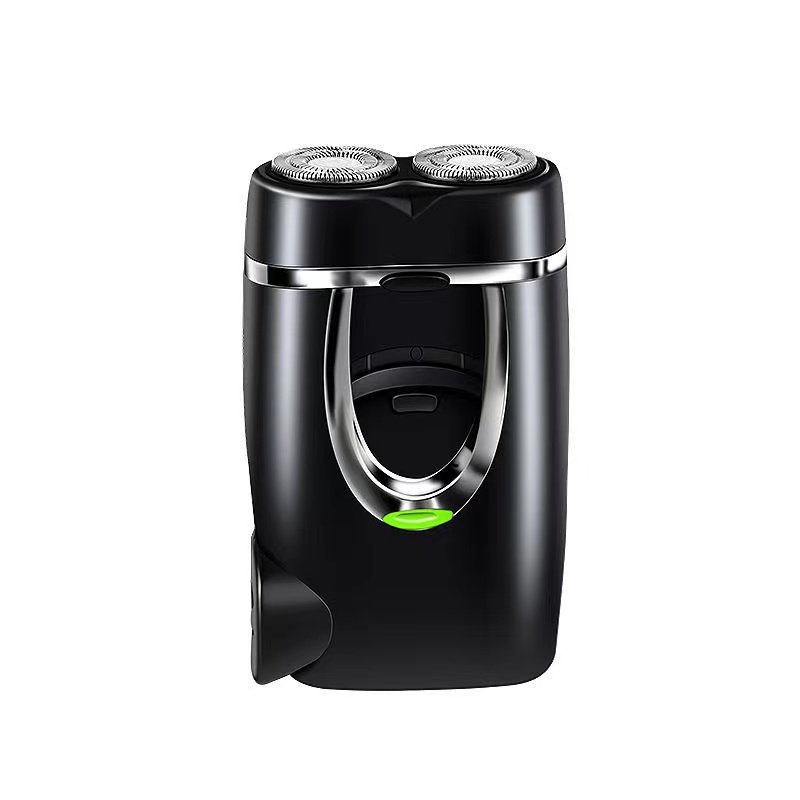 Rechargeable Electric Razor for Men | Portable Double-Headed Mini Shaver