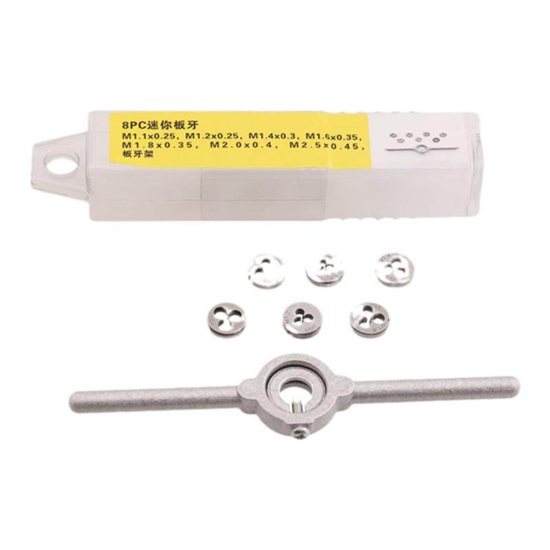 Tap and Die Wrench Set - Metric and Inch Tapping Drill Bits with Hand ...