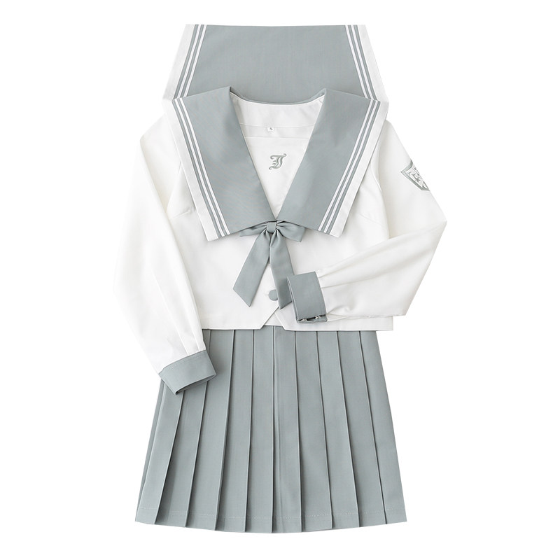 Hanami mori Matcha Green JK Sailor Suit Skirt - Hjs18