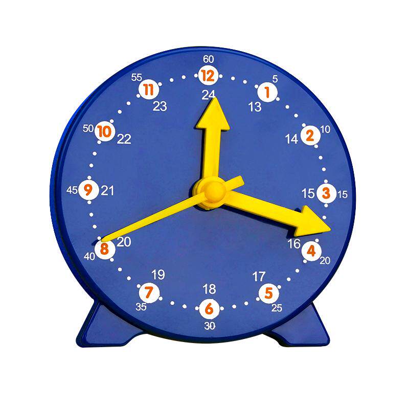 Clock Model Teaching Aid | Primary School Mathematics Textbook Tool ...