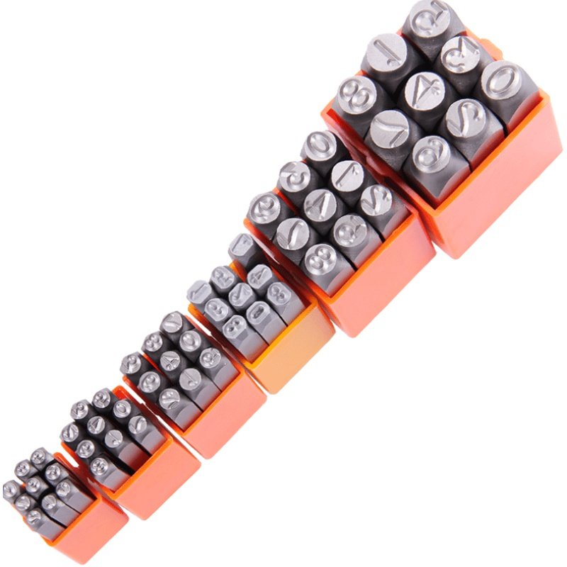 Hanton Steel Character Code Steel Stamp Number - Steel Letter English ...