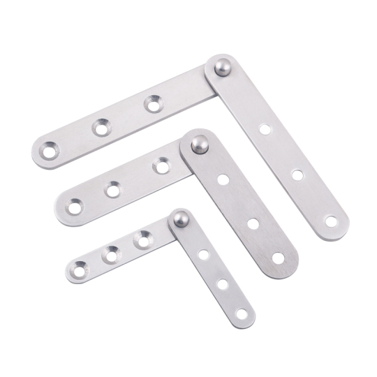 Polo Mud One-Word Hinge - Stainless Steel Rotating Door Accessory