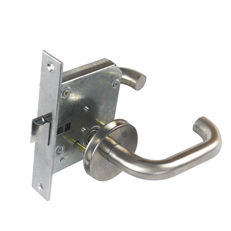 Замок для протипожежних дверей Earth CBS18 - Ручка кругла з нержавіючої ...