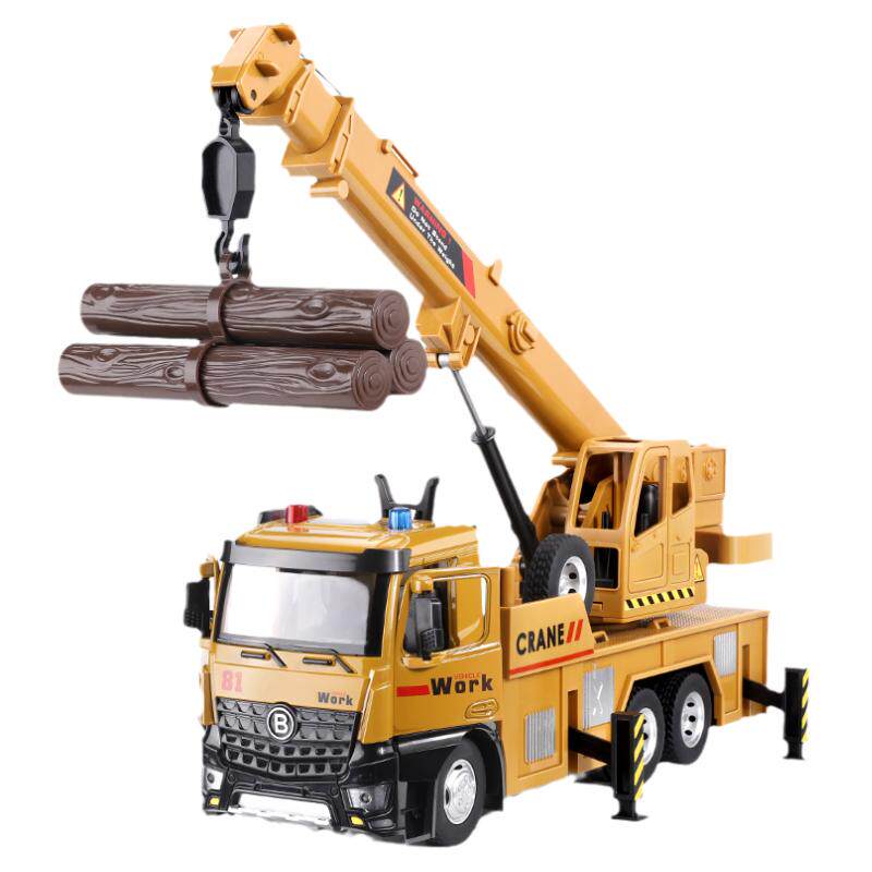 Crane Toy Set - Engineering Vehicles for Children
