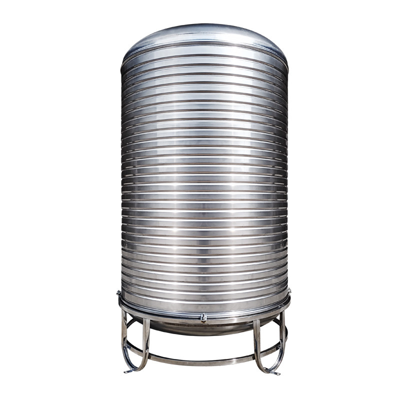 304 Stainless Steel Round Water Tank for Household Water Storage