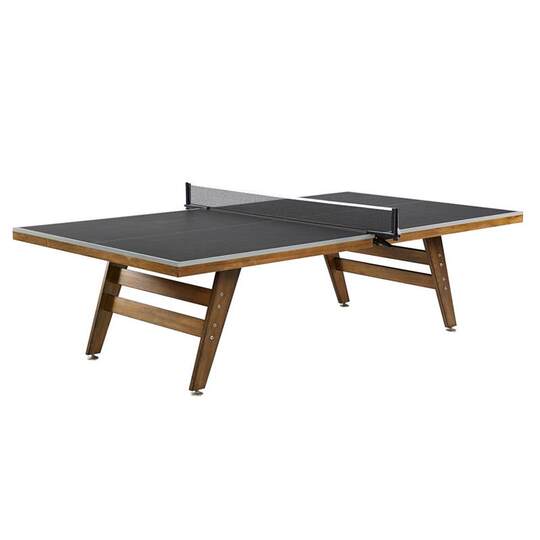 High-End Solid Wood Table Tennis Table for Home Entertainment