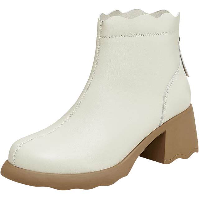 TATA, her sweet boots, temperament, rough and fashion boots women's ...