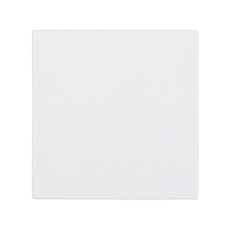 86 Type Blank Face Plate Switch Socket Cover - White