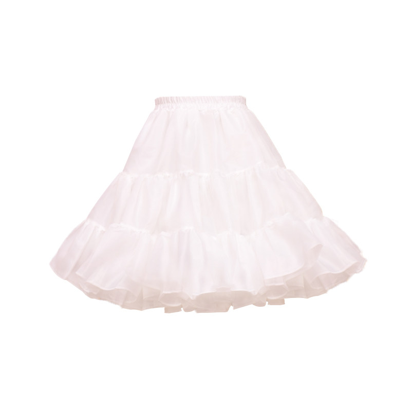 Lolita Bustle Boneless Crystal Gauze Daily Lolita Fluffy Skirt Soft ...