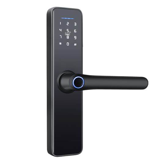 Indoor Wooden Door Fingerprint Lock Office Password Lock Bedroom Room ...
