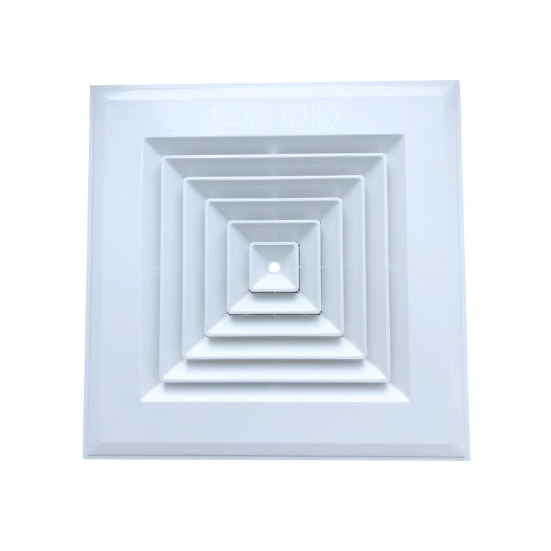 Abs Square Diffuser Universal 595 600 603 Mineral Wool Gypsum Board ...
