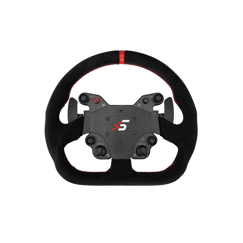 Simagic gt1 volan s pestom in quick release suede disc - racing simulator