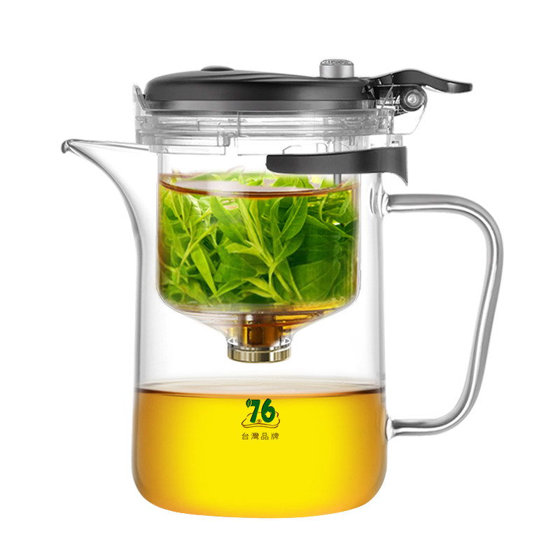 Taiwan 76 Elegant Cup Teapot - Glass Liner - Thickened Tea Maker ...