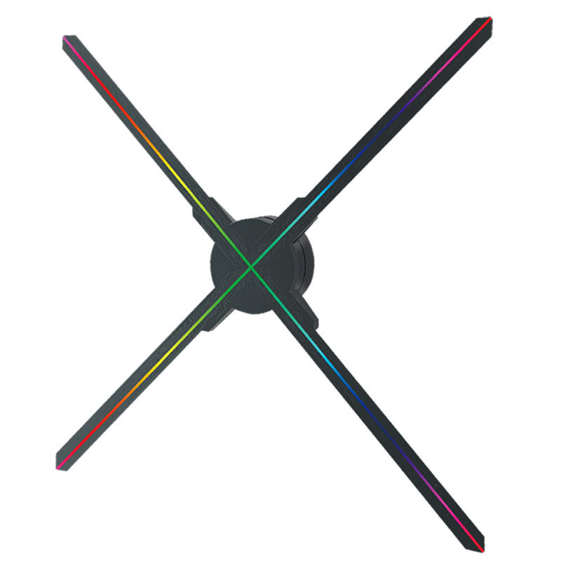 Holographic 3D Projection Suspension Naked Eye Instrument Lamp - Aerial Imaging Fan Screen LED ...