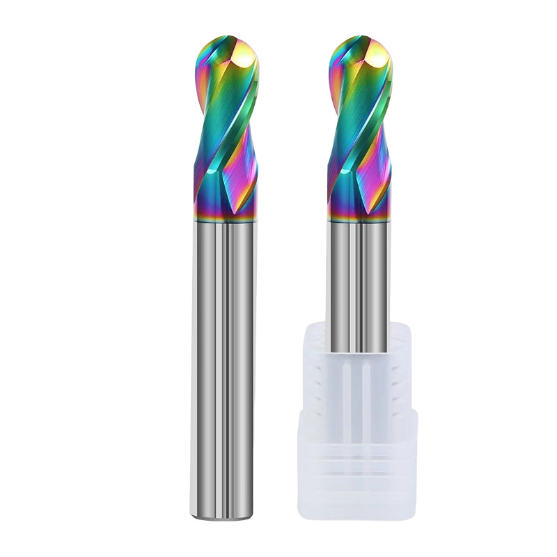 Three Arrows Tungsten Steel Aluminum Ball Cutter - 55 Degree R1 Milling ...