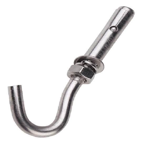 Galvanized Universal Expansion Hook - Ceiling Fan and Light Hook