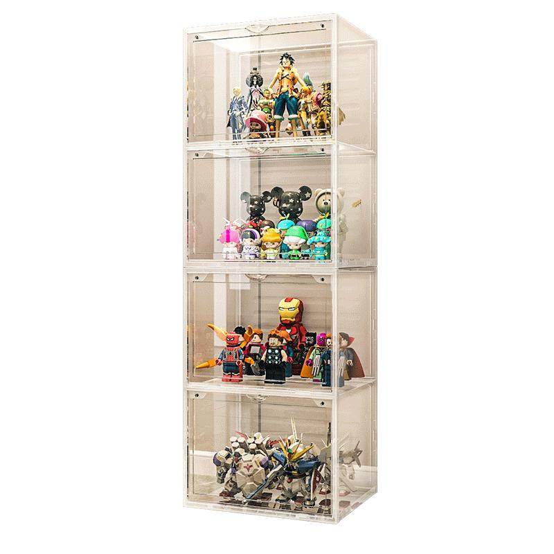 Βιτρίνα Lego - Διαφανές Πλαστικό Κουτί Αποθήκευσης για Τουβλάκια
