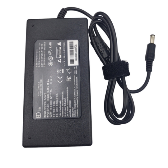 12V 4A Napájecí adaptér - Univerzální nabíječka pro monitory a televize