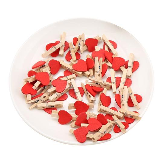 Pillar Bird Wooden Photo Clips - Happy Bean Series