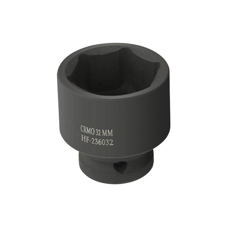 Hg 1/2 Air Gun Short Socket Set - 8-32mm Hexagonal Chrome Molybdenum Steel