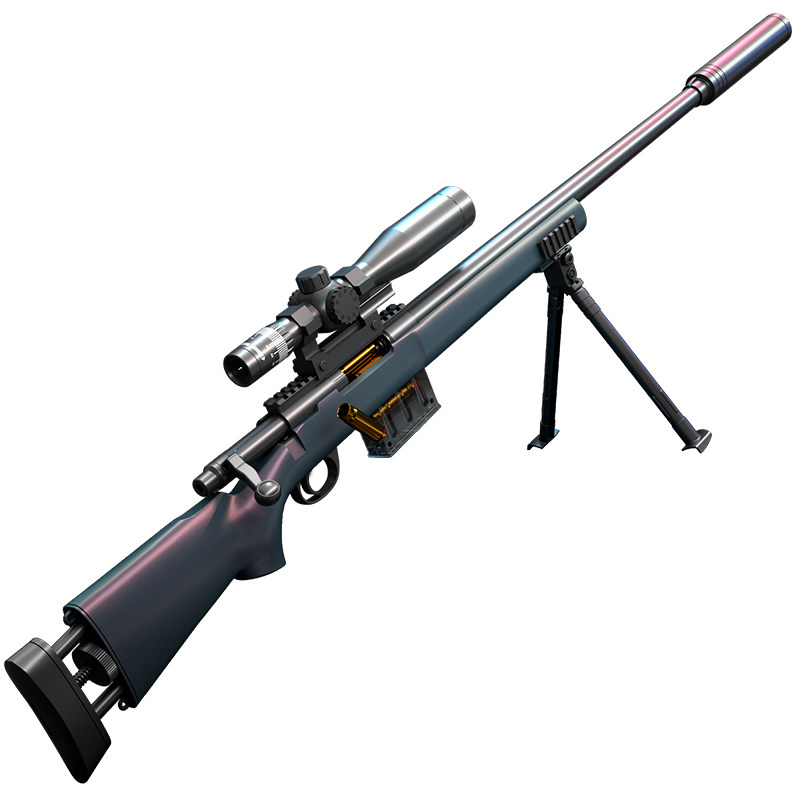 Pistolet à balle molle m24 sniper à éjection de coque surdimensionnée ...