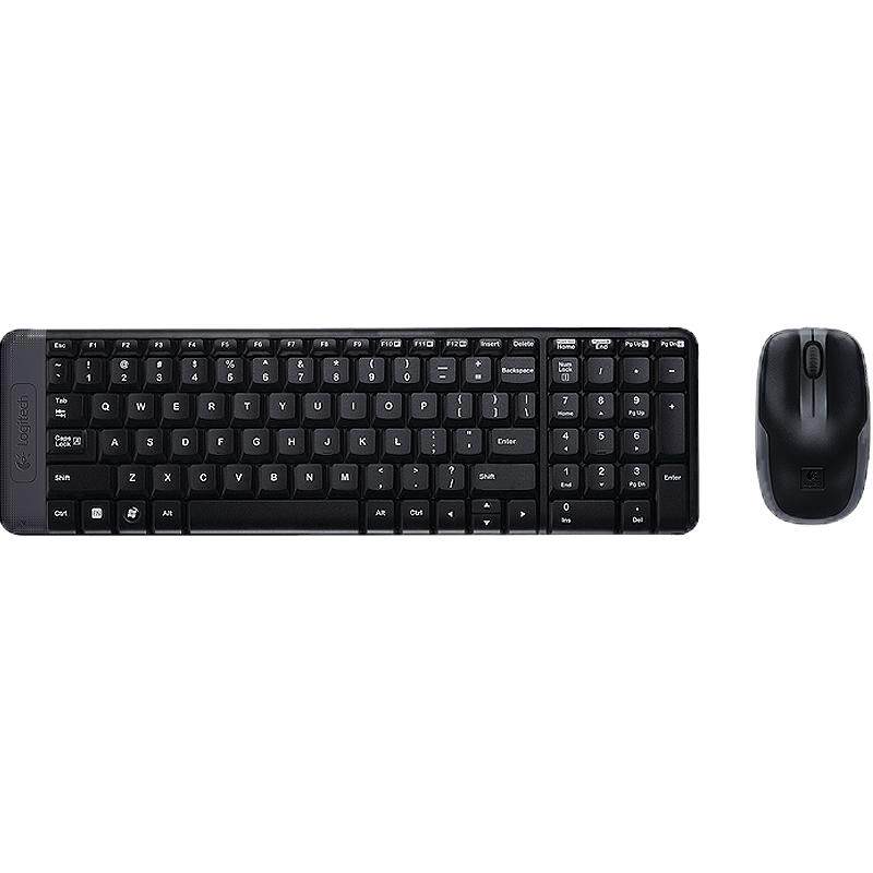 Logitech MK220 Wireless Keyboard and Mouse Combo - USB - Laptop