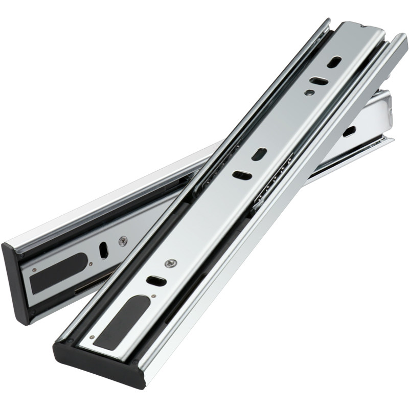 Gute Drawer Track Stainless Steel Damping Three-Section Rail with ...