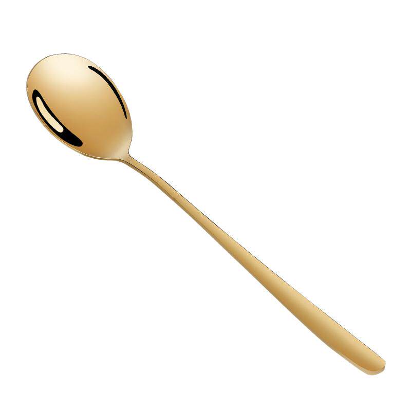 Food Grade 316 Stainless Steel Spoon Long Handle Household Children's ...