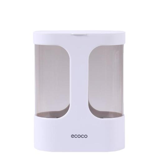 Ecoco Automatic Cup Holder - Wall Mounted Plastic Storage Rack