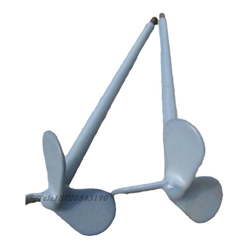 Plastic Coated Mixing Blade - 3-Blade Liquid Shaft Propeller