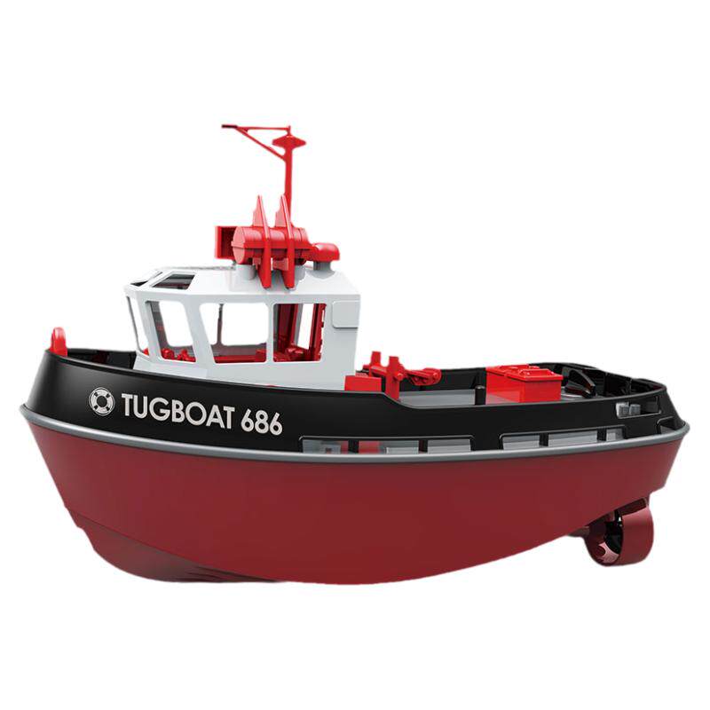 Mini Remote Control High-Speed Tugboat Toy Ship for Children