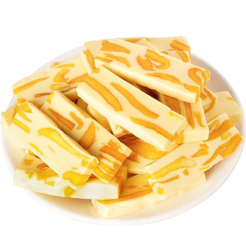 Cui Xian Nong Mango Milk Cake Snacks - Dried Mango & Cheese Strips