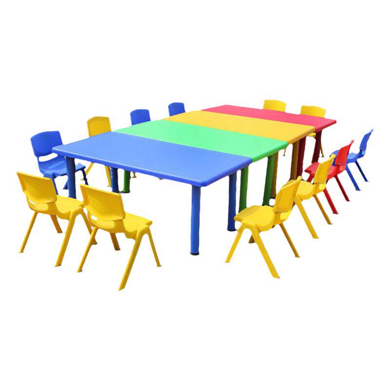 Kindergarten Tables and Chairs Children's Learning Desk Set