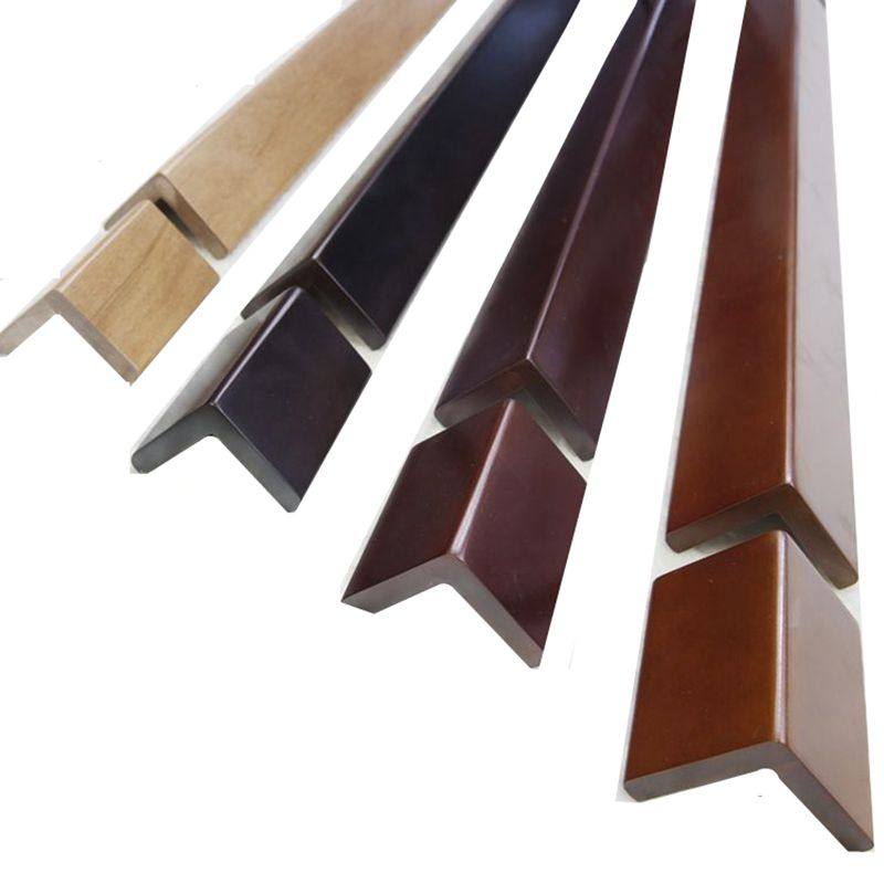 Lingjie Solid Wood Corner Guard - Walnut Finish