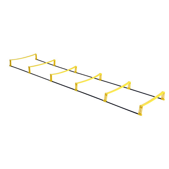 Dual-Purpose Agile Ladder for Training Jump, Grid, Fixed Pace Coordination
