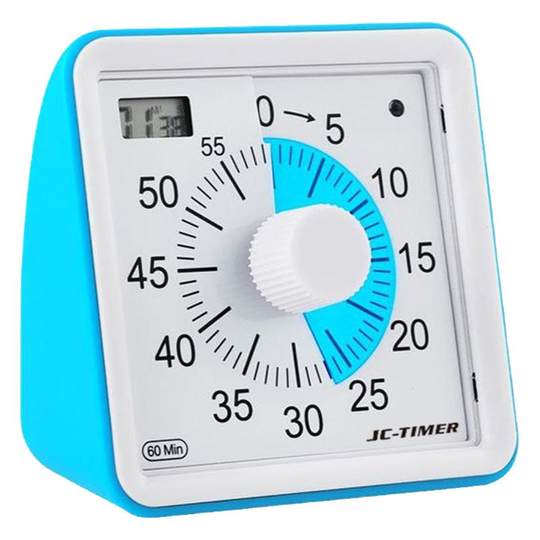 Silent Visualization Timer Alarm Clock | Time Management Tool for Students