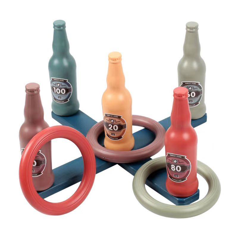 Educational Throwing Rings for Kids - Indoor Game for Boys & Girls