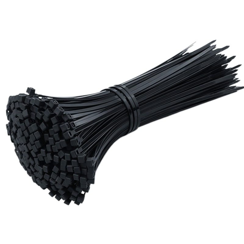 Xjygo 6x300 High Temp Nylon Cable Ties - Black & White