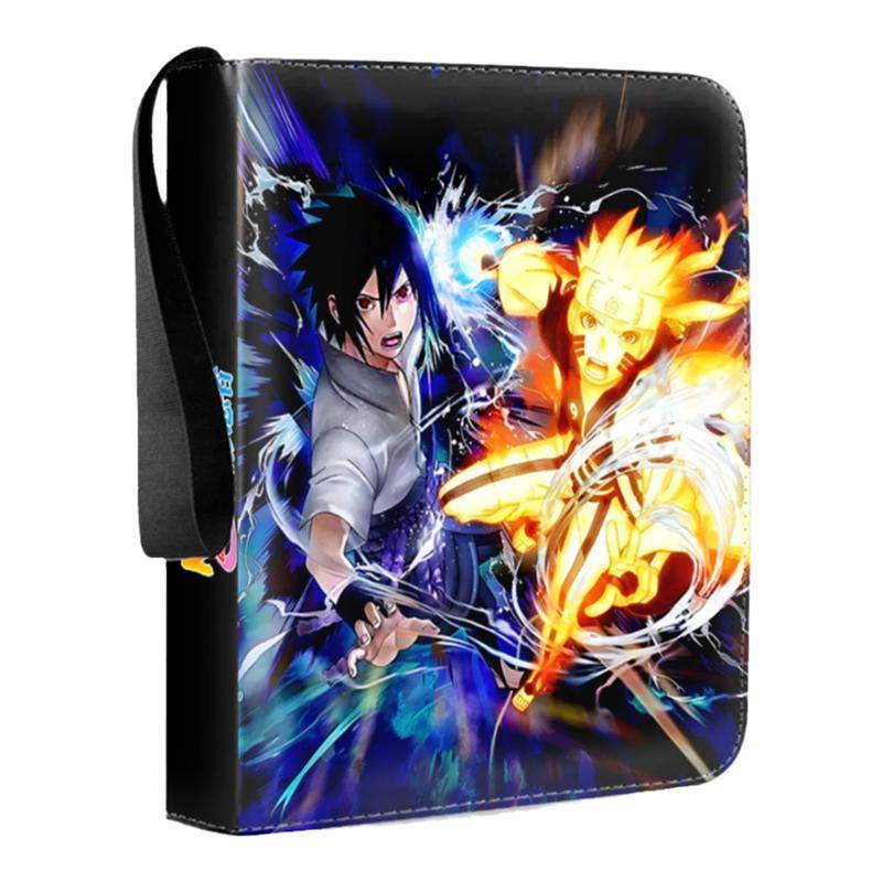 Naruto Card Collection Book - 9-Pocket Trading Card Binder - PU Leather