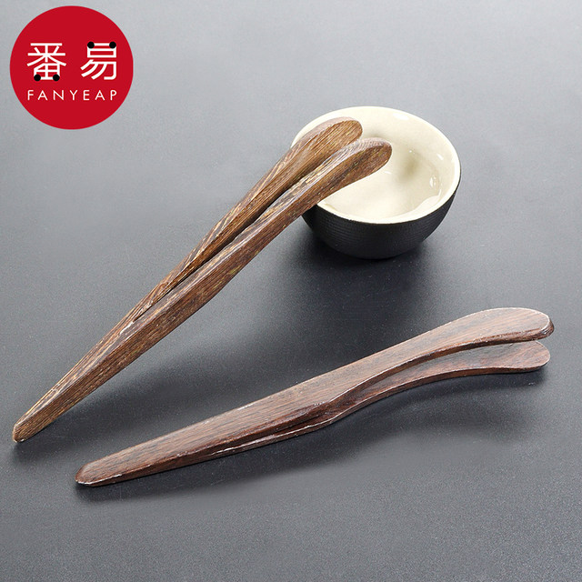 5Y tea clip B1V-tea clip bamboo tadpole clip a single ebon tea tea tea ...