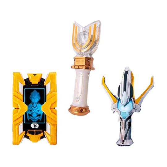 Bandai Ultraman Galaxy Aix Divine Light Stick Transformation Toy