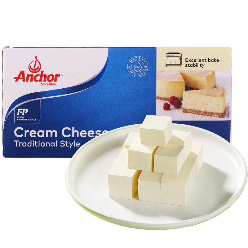 Anchor Cream Cheese 1kg - Back- und Baskischer Käsekuchen-Zutat
