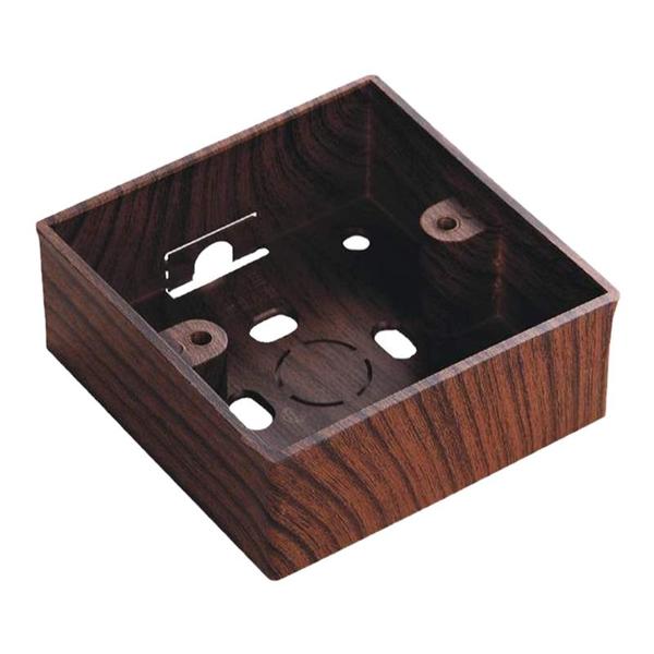 Type 86 Switch Socket PVC Junction Box | Universal Retro Wood Grain ...