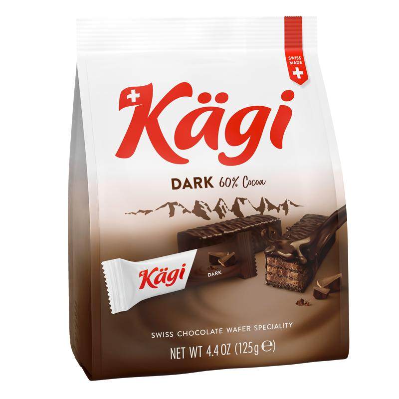 Kagi Swiss Chocolate Wafer Biscuits - Více příchutí 125g
