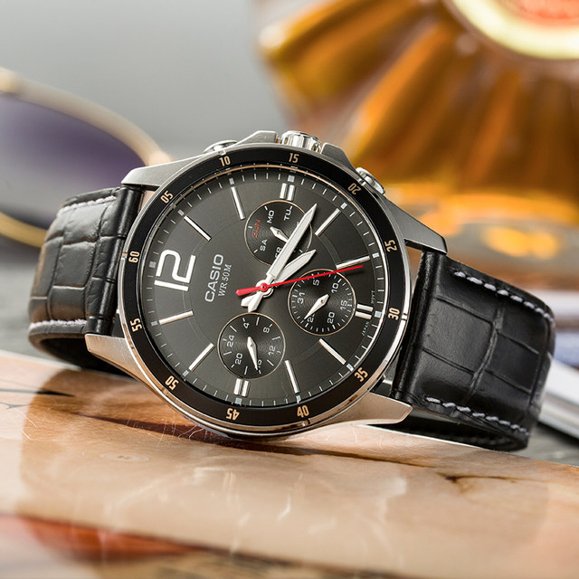 Genuine CASIO Casio Watch Men's Student Three Bad Tibetan Shin Jetwell ...