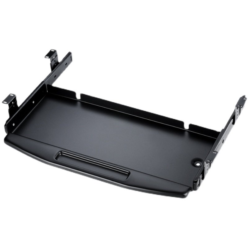 Metal Keyboard Bracket for Desk Computer - Rotating Mouse Keyboard Push ...