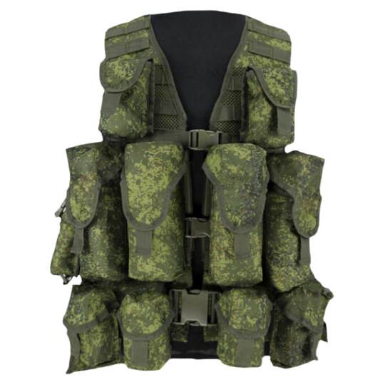 Cold War Era Engraved Russian Combat Equipment - MOLLE Bag Tactical Vest