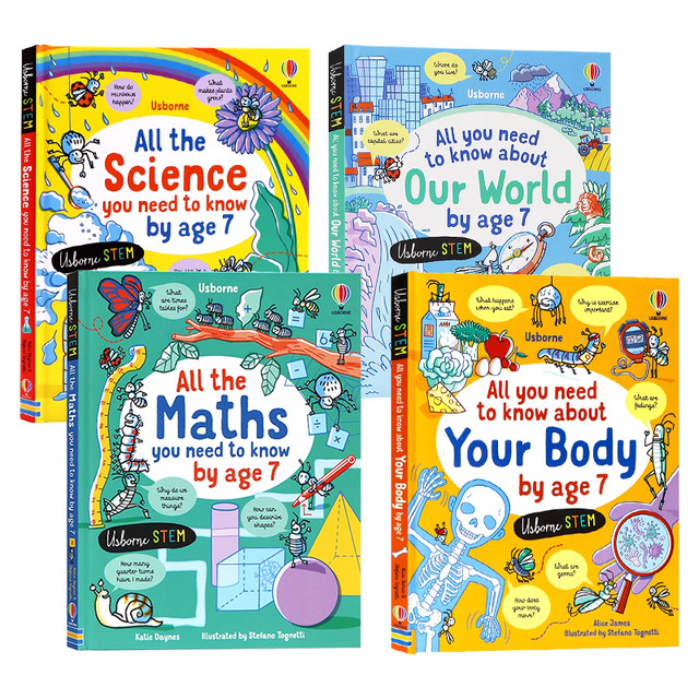 Usborne English original version All the Maths You Need to Know by Age ...