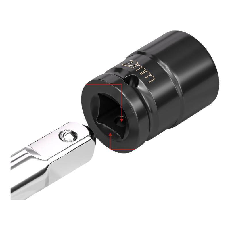 1/2 Inch Big Flying Small Wind Cannon Socket - Black Electric Wrench ...
