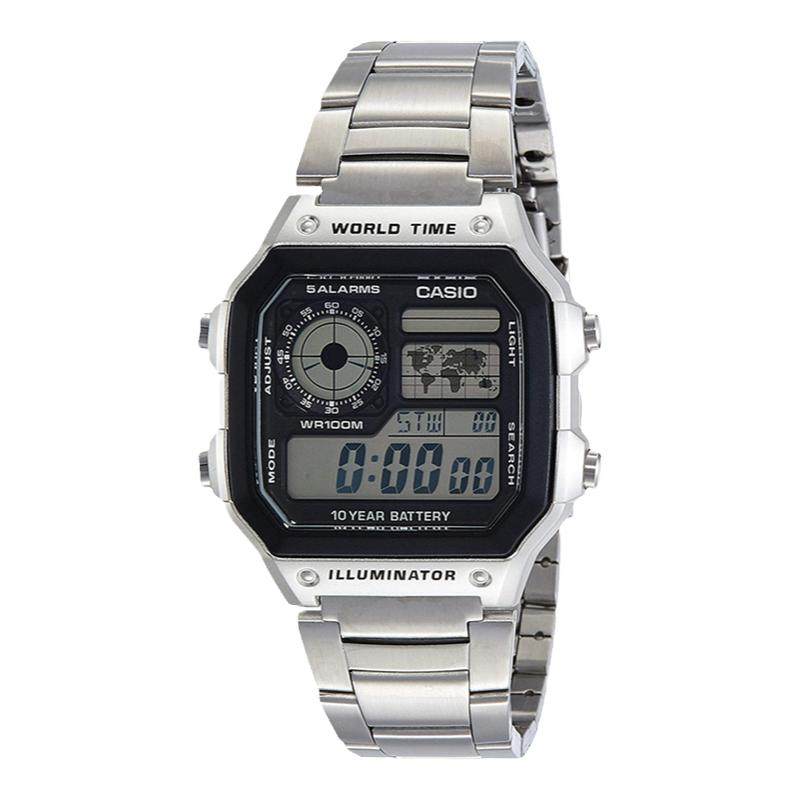 Casio AE-1100W-1B Retro Digital Sports Watch for Men